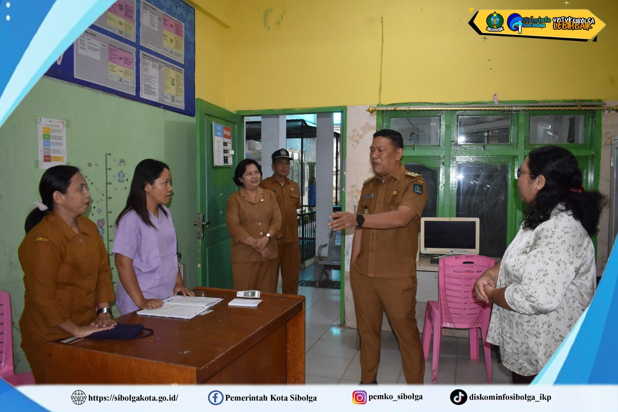 Hari Pertama Kerja, Wali Kota dan Wakil Wali Kota Sibolga Sidak Sejumlah Kantor – Situs Resmi ...